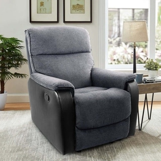 TackSpace Manual Recliner Chair with Comfortable Material, 30° Back ...