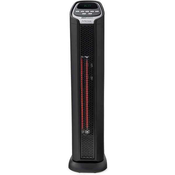 LifeSmart 24 Inch Infrared PTC Tower Heater with Oscillation Feature ...