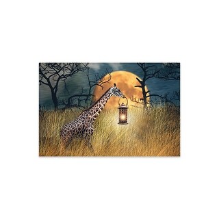Moonlit Stroll Print On Acrylic Glass by Karen Burke - Bed Bath ...