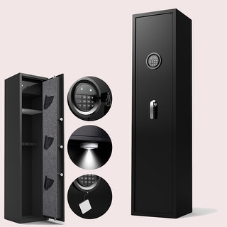 Large rifle safe, Touch screen keypad long gun cabinet - Bed Bath ...