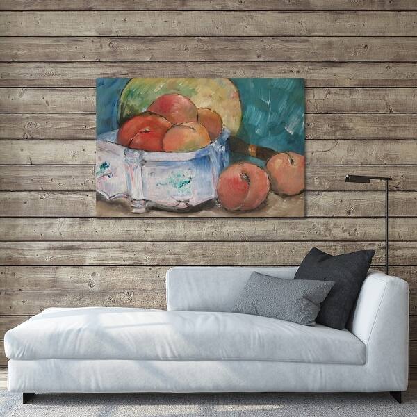Fruit Bowl Print On Acrylic Glass by Paul Cezanne - Bed Bath & Beyond ...