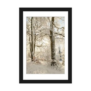 iCanvas "Snowy Winter Trees" by Alyson Fennell PFA - Bed Bath & Beyond ...