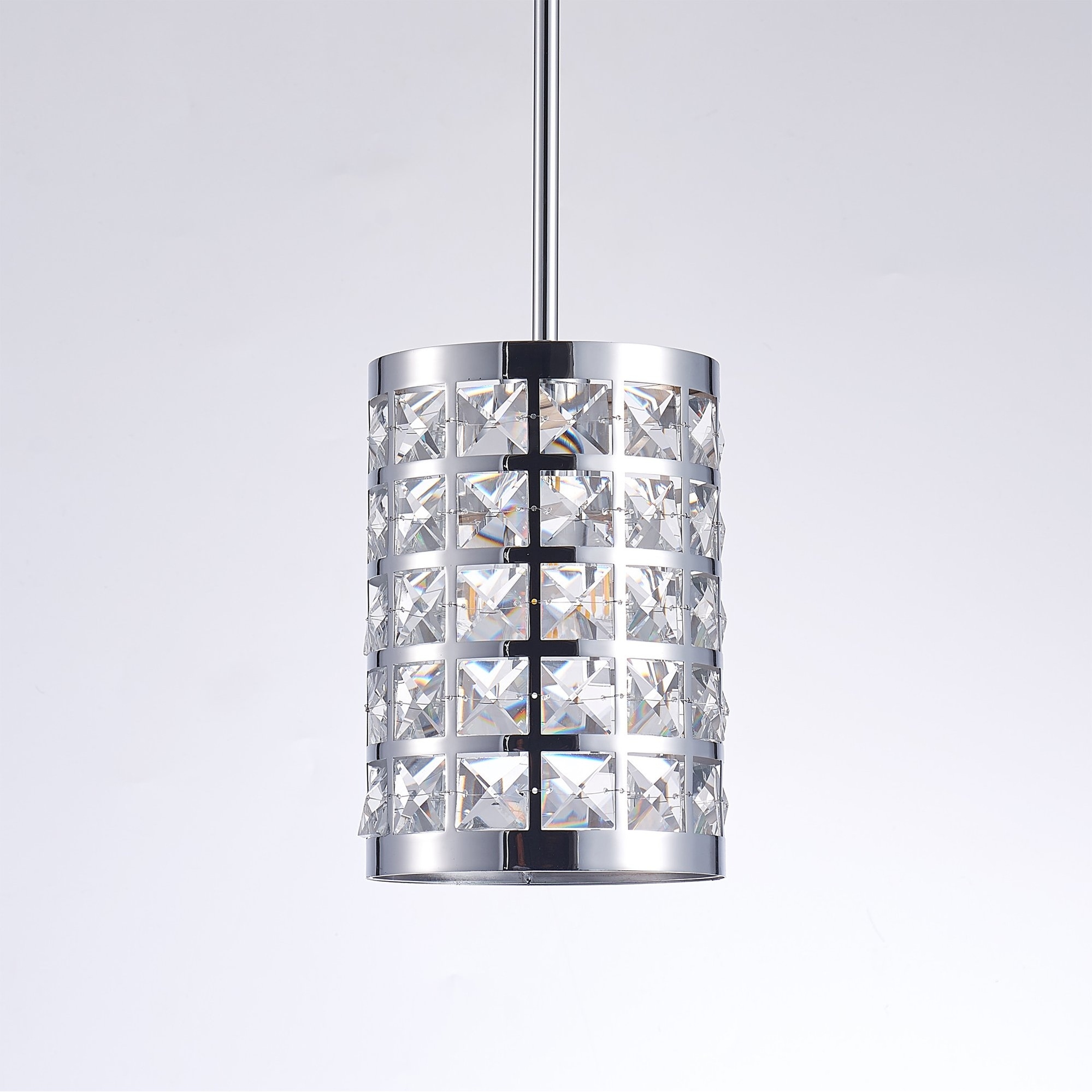Pasargad Home Bistro Bistro Metal & Glass Pendant Lights, Chrome - On Sale - Bed Bath & Beyond ...