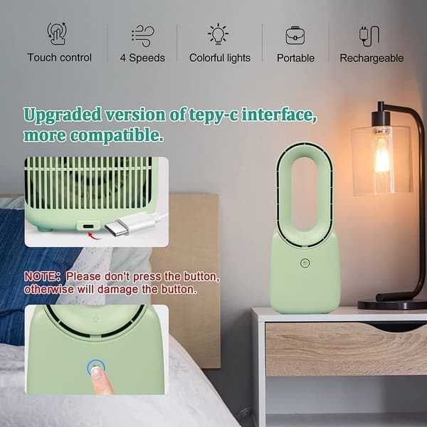 table fan without blades