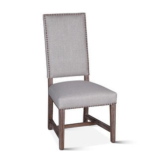 Dani High Back Formal Dining Chair in Beige- Set of 2 - Bed Bath ...