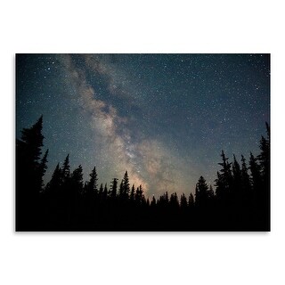 Americanflat - Stars Over The Forest by Luke Gram - 16"x20" Poster Art ...