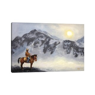 iCanvas "Cowboy" by D. "Rusty" Rust Canvas Print - Bed Bath & Beyond ...