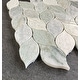 Marble Leaf Pattern Wall & Floor Mosaic Tiles - Bed Bath & Beyond ...