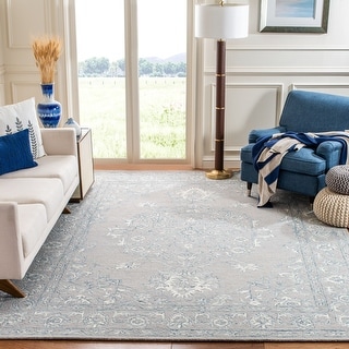 SAFAVIEH Handmade Micro-Loop Audette Wool Rug - Bed Bath & Beyond ...