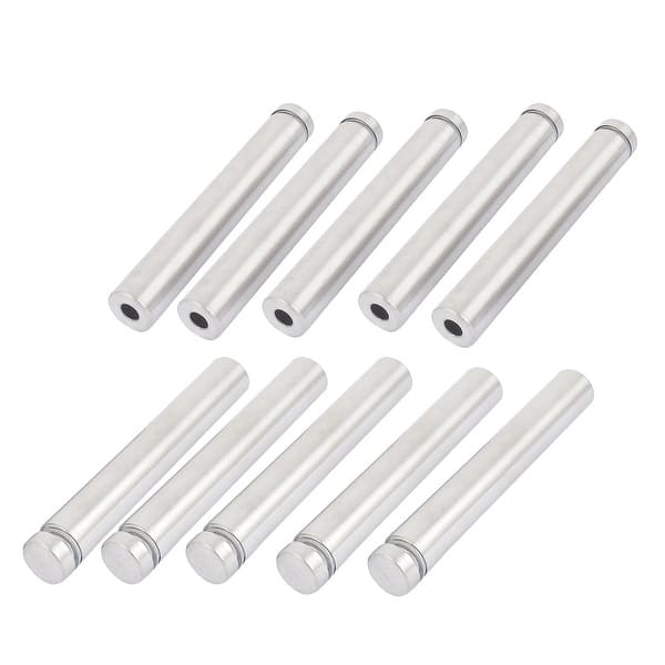 12mm x 80mm Stainless Steel Advertising Frameless Glass Standoff Pins ...