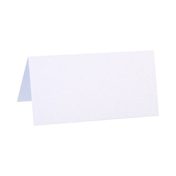 Table Name Place Cards,50Pcs Favor Decor Foldable Blank Card, White ...
