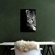Black and White Cheetah Print Picture Majestic Animal - Bed Bath ...