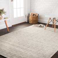 Brooklyn Rug Co Enida Casual Farmhouse Wool Blend Area Rug - On Sale ...