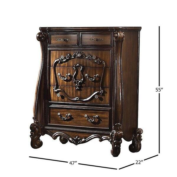 ACME Versailles Chest, Cherry Oak - Bed Bath & Beyond - 21655028