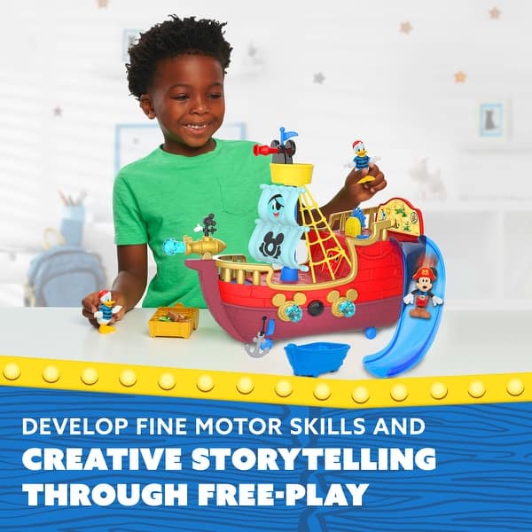 Disney Junior Mickey Mouse Funhouse Treasure Adventure Pirat - Bed Bath ...