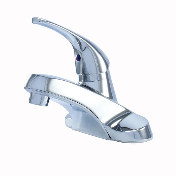 Hybrid Metal Deck Bathroom Lavatory Faucet, Single Handle Pop-up ...