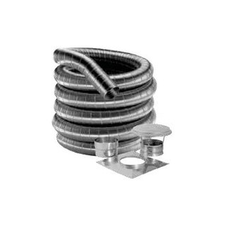DuraVent 4DFA-35K 4" Inner Diameter - DuraFlex AL Flexible Liner Type B ...