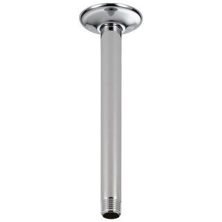 Delta 10" Ceiling Mounted Shower Arm and Shower Arm Flange - Bed Bath ...