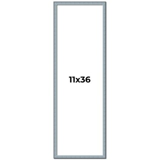 11x36 Frame Rustic Sky Blue Solid Wood Picture Frame | 0.75 Inch - Bed ...