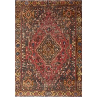 Vintage Distressed Unwyn Rust/Gold Rug - 3'9" x 5'4" - Bed Bath ...