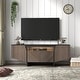 68 Inch TV Stand with Storage Cabinet and Shelves,Entertainment Center ...
