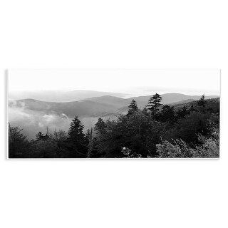 Stupell Mountainous Trees Horizon Wall Plaque Art Design By Lori Deiter ...