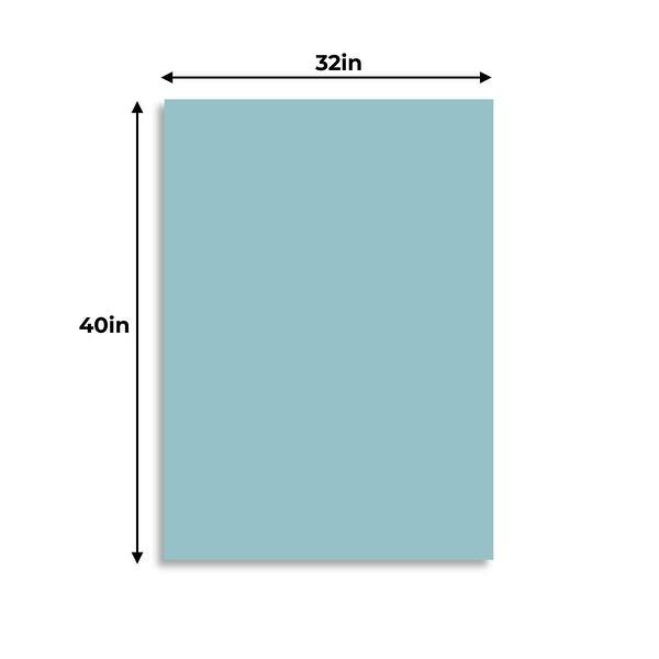 Aqua Blue 32" x 40" Photo Mat Board Full Sheet - Uncut - Bed Bath ...