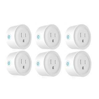 Deco Gear 6 Pack WiFi One for all Smart Mini Plugs - Bed Bath & Beyond ...