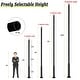 Street Light Pole 20ft Tall - Black Outdoor Adjustable Metal Street ...