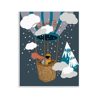 Stupell Dream Big Balloon View Wall Plaque Art Design By Lori Mosley ...