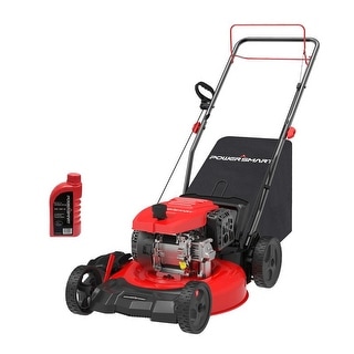PowerSmart Lawn Mower Self Propelled 21-Inch 209cc 3-in-1 Walk-Behind ...
