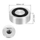 Aluminum Circle Disc Glass Top Adapter Round Solid Table Feet Pad Plate ...