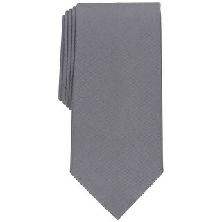 Perry Ellis Men's Connor Classic Solid Tie Gray Regular - Bed Bath ...