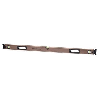 Spec Ops 48 in. Aluminum Box Beam Level with Bungee 3 vial - 48" - Bed ...