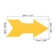 Directional Arrow Sticker, 20Pcs 8" PVC Arrow Floor Removable Adhesive ...