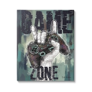 Stupell Game Zone Controller Canvas Wall Art Design by Nidhi Wadhwa ...