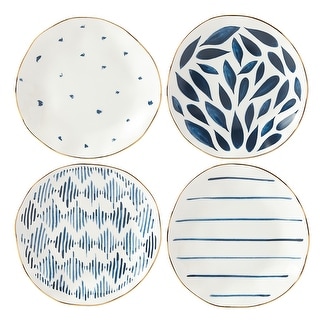 Blue Bay 4-Piece Tidbit Plate Set - Bed Bath & Beyond - 38339954