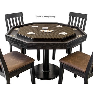 Model 48OAMO 48 Inch 8 Player Handcrafted Solid Oak and Oak Veneer ...