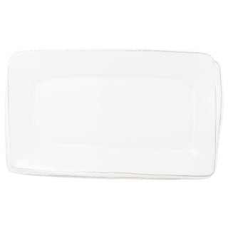 Melamine Lastra White Rectangular Platter - Bed Bath & Beyond - 42248754