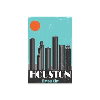 Houston Print On Acrylic Glass by Fly Graphics - Bed Bath & Beyond ...