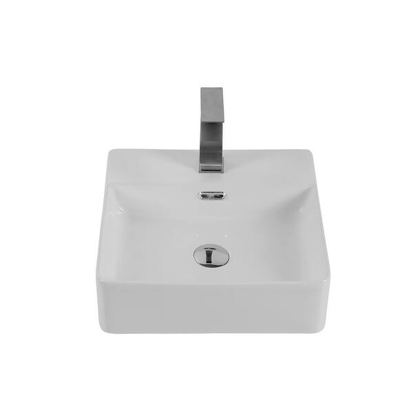 square countertop bathroom sink