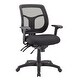 Eurotech Seating Apollo Ergonomic Task Chair, Black, Mid Back - Bed ...