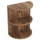 3-tier Half-round End Table, Semi-circular Side Table for Living Room ...