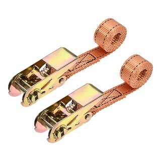 Lashing Strap 2M x 25mm Tie Down Straps Ratchet Buckle 800kg Army Green ...