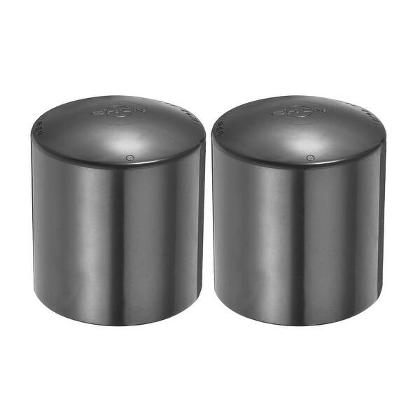 2Pcs PVC Pipe End Cap, 48mm ID Plug Fitting for Drainage Ventilation ...