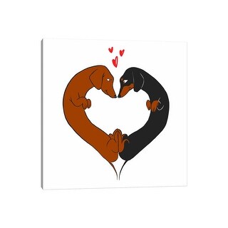 iCanvas "Love Heart" by Brian Rubenacker Canvas Print - Bed Bath ...