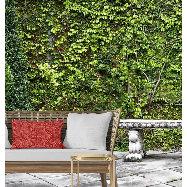 MAMLUK TERRACOTTA Indoor|Outdoor Lumbar Pillow By Kavka Designs - 20X14 ...