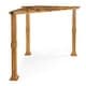 Dilan Outdoor Acacia Wood Triangle Pergola by Christopher Knight Home ...