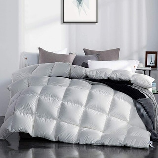 King Heavyweight Winter Comforter 100% Cotton Shell White - Bed Bath ...