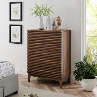 Render 4-Drawer Chest in Walnut - Bed Bath & Beyond - 42008311